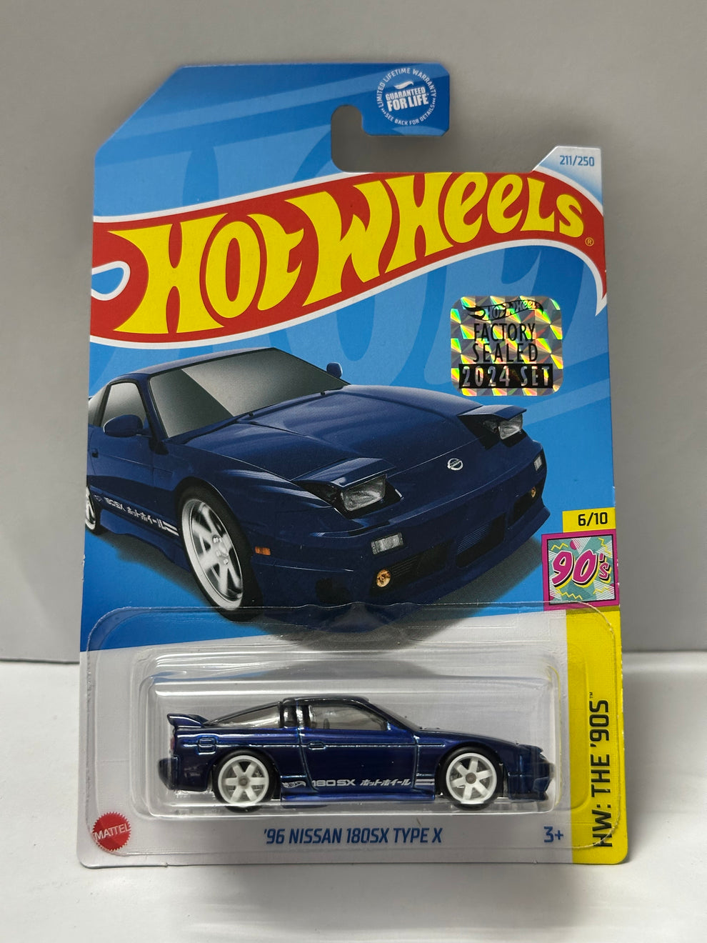 Hot Wheels Super Treasure Hunt ’96 Nissan 180SX Type X (STH) – 2024 Fa ...