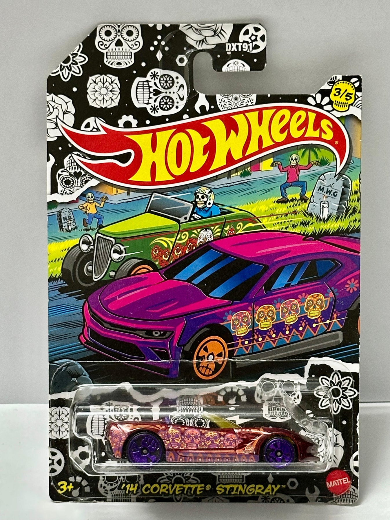 HOT WHEELS CARD ART '14 CORVETTE STINGRAY – Indian Diecast Hub