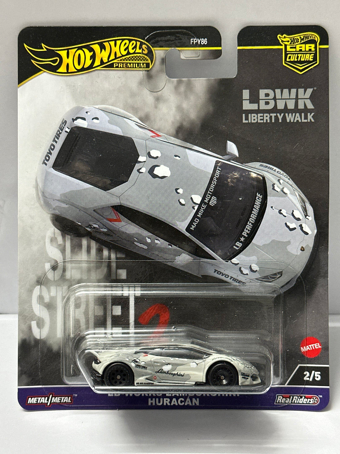 HOT WHEELS PREMIUM SLIDE STREET 2 LB-WORKS LAMBORGHINI HURACAN – Indian ...