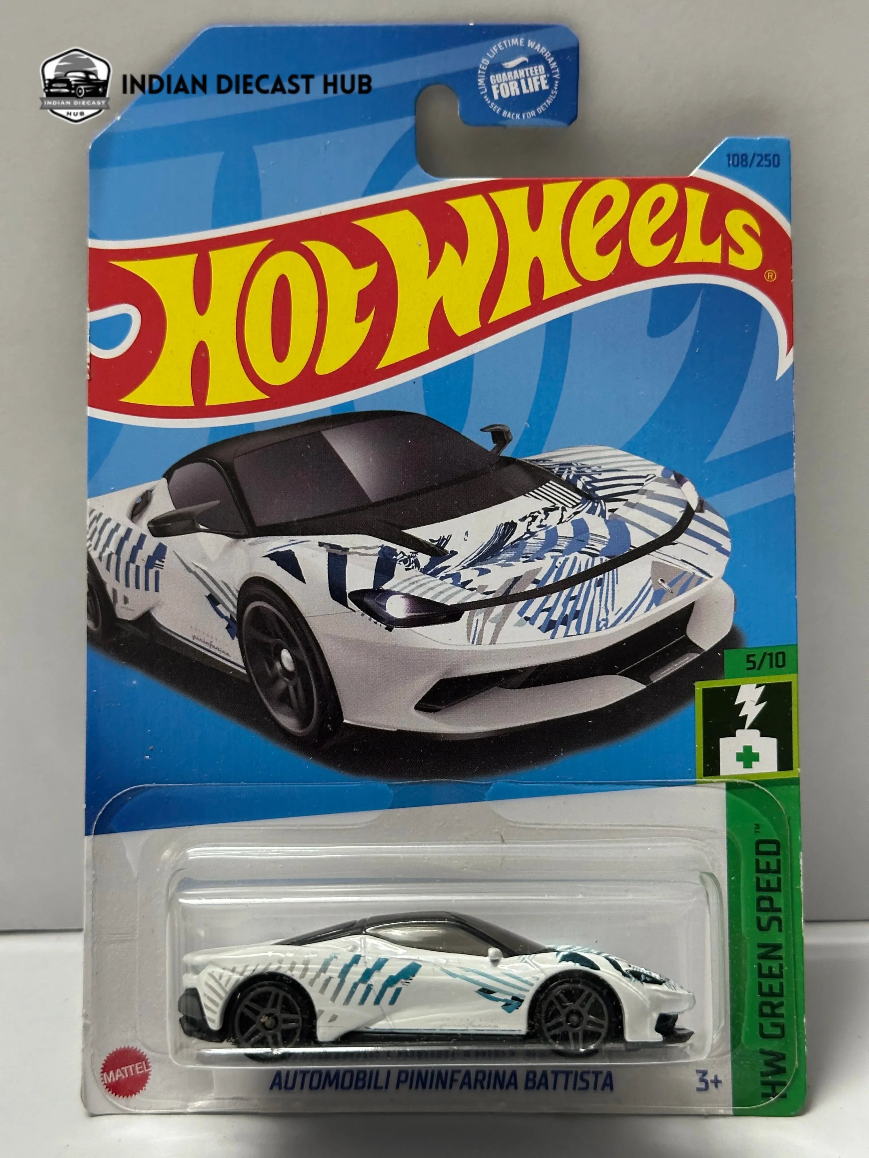 Hot Wheels Automobili Pininfarina Battista – White Hypercar | IndiaDie ...