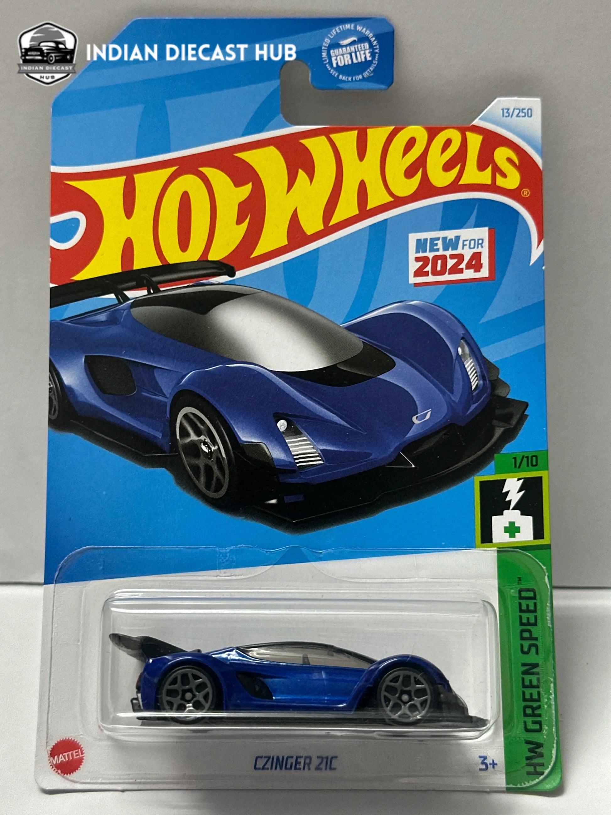 Czinger 21C HW Green Speed - Hot Wheels Hypercar Series – Indian Diecast Hub